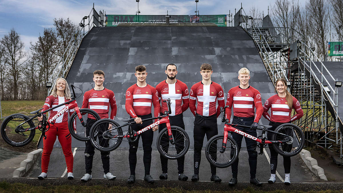 Nye Meybo-cykler til det danske BMX-landshold