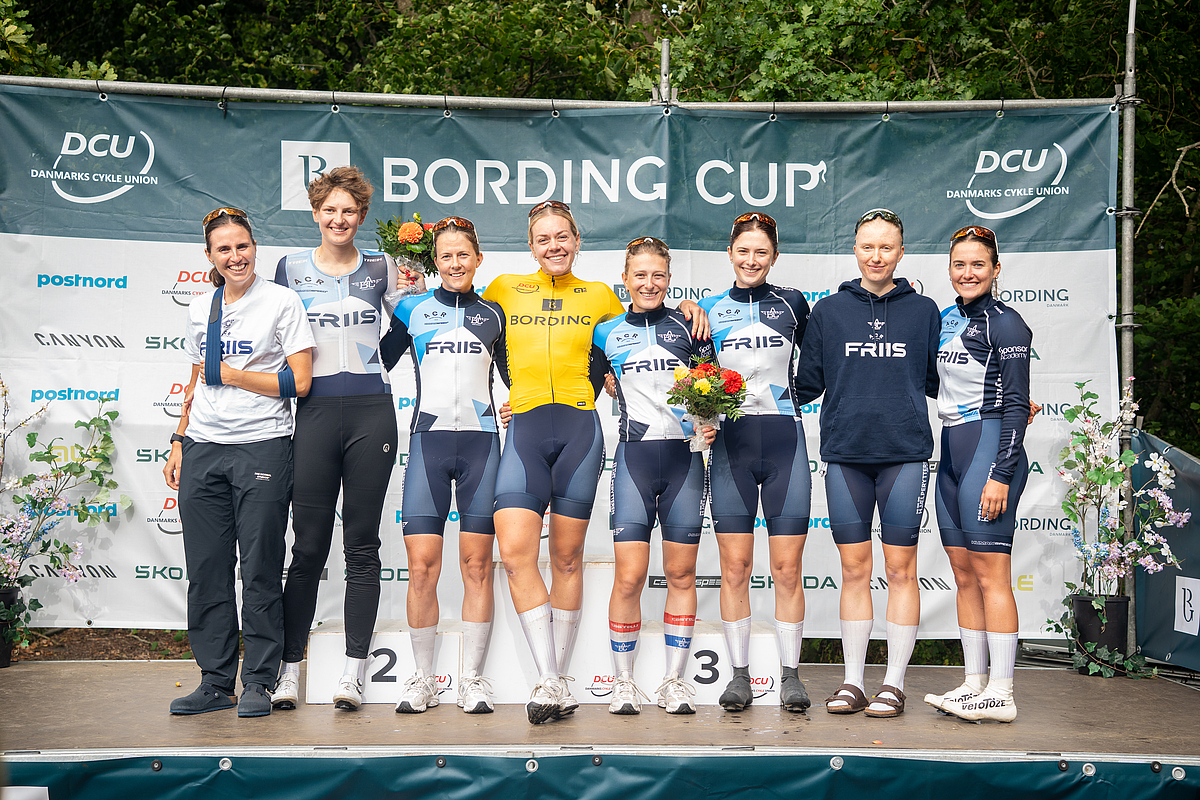 Team Friis ABC ACR rydder podiet i cyklingens superliga